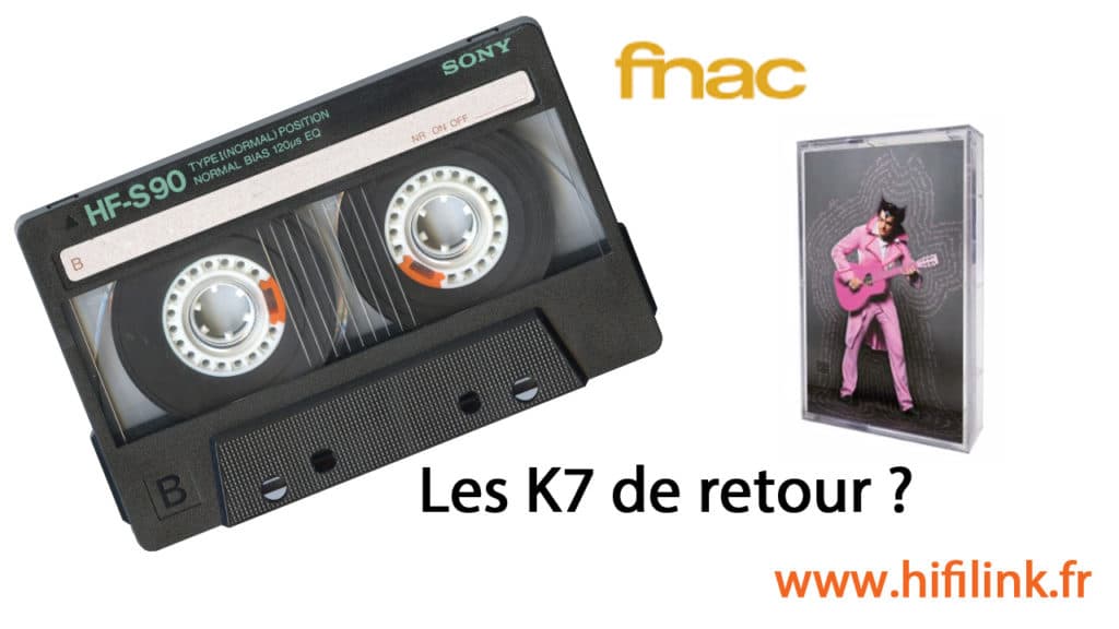 La K7 audio de retour à la Fnac