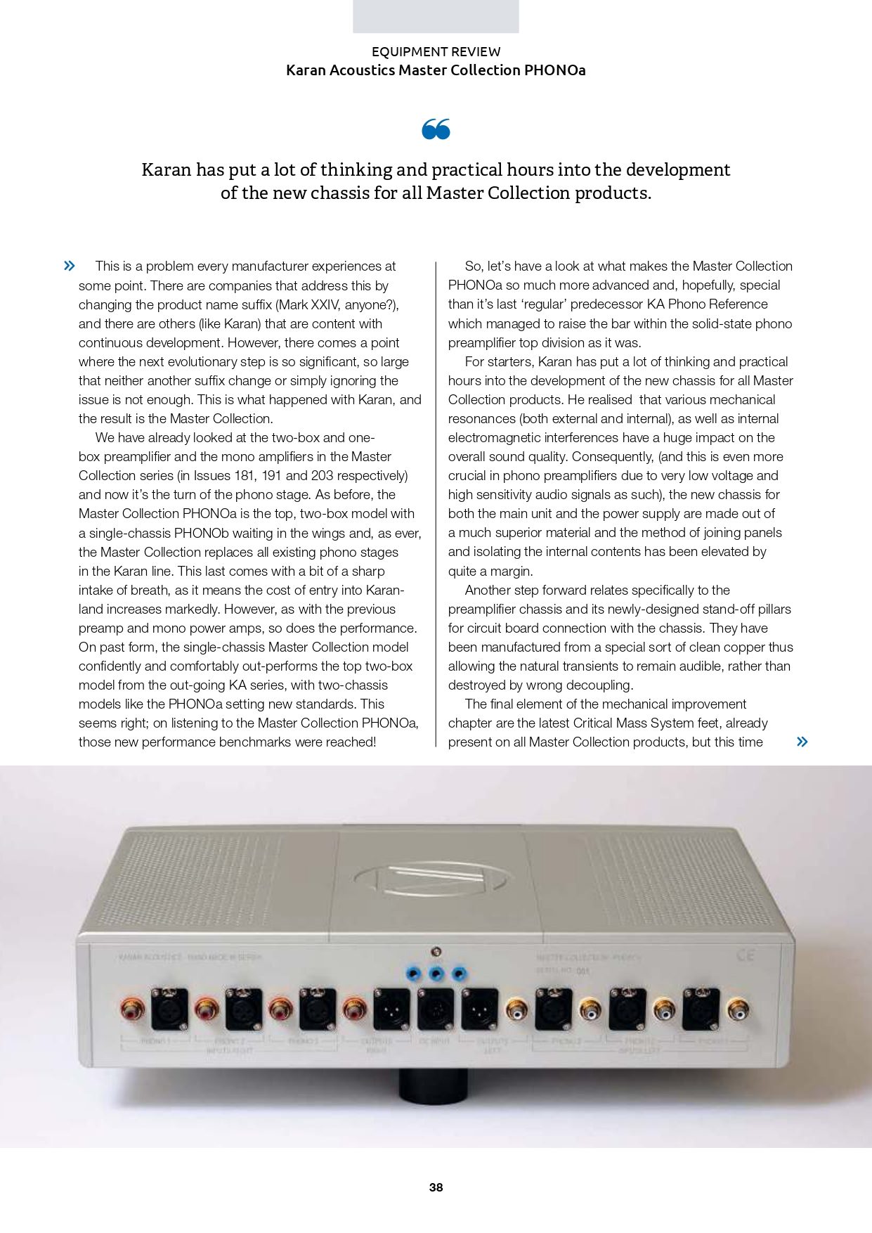 "C'est le meilleur étage phono que j'ai entendu, et de loin." - HIFI ...