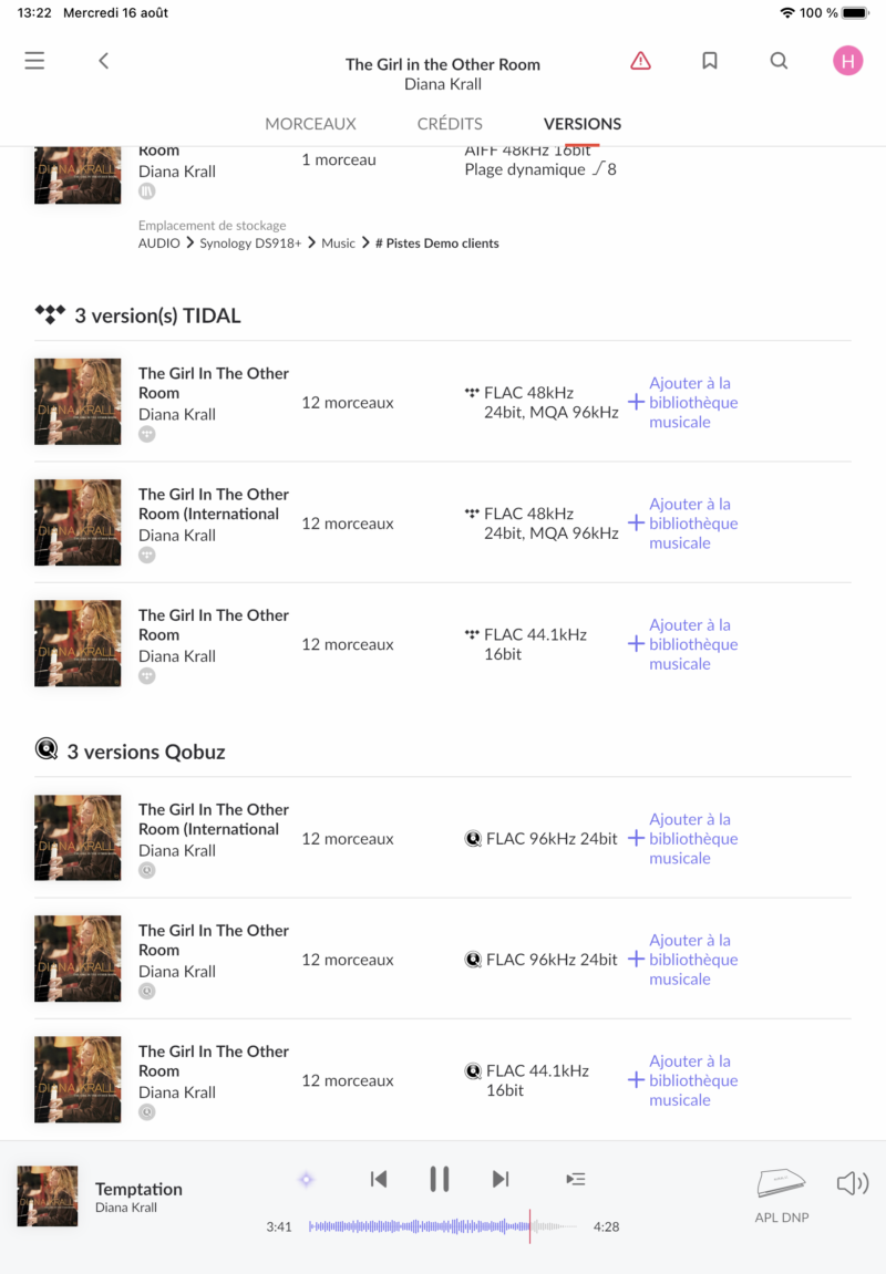 TIDAL propose enfin le format Hi-Res en FLAC
